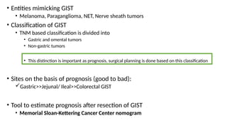 Gastrointestinal Stromal Tumor- Introduction and management.pptx