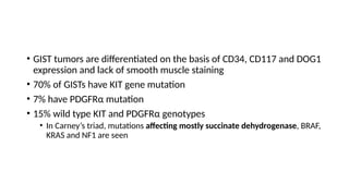 Gastrointestinal Stromal Tumor- Introduction and management.pptx