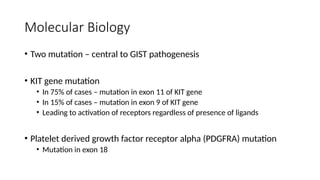 diagnosis and management of gastrointestinal stromal tumor.pptx