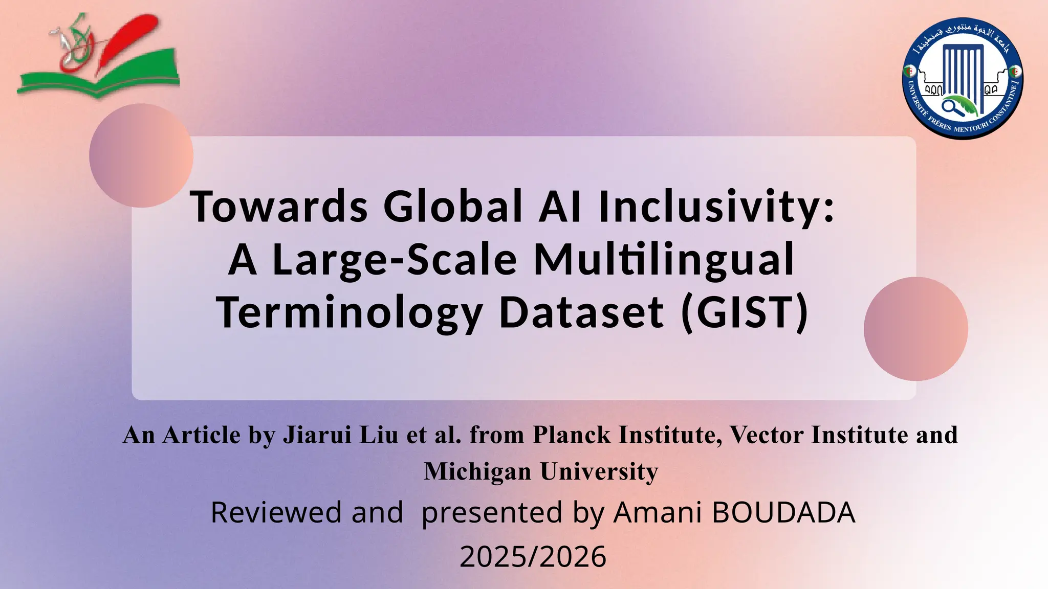 GIST (Glossary of Multilingual AI Scientific Terminology).pptx