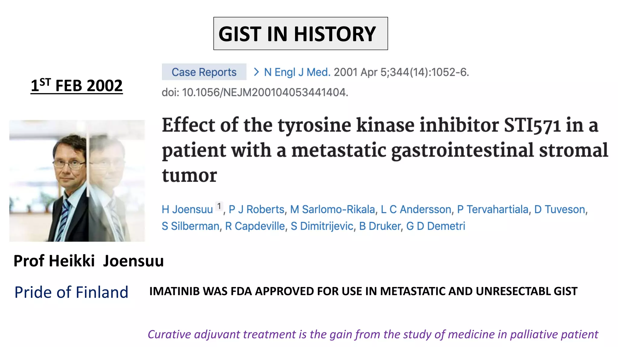 Gastrointestinal stromal tumors (GIST).pptx