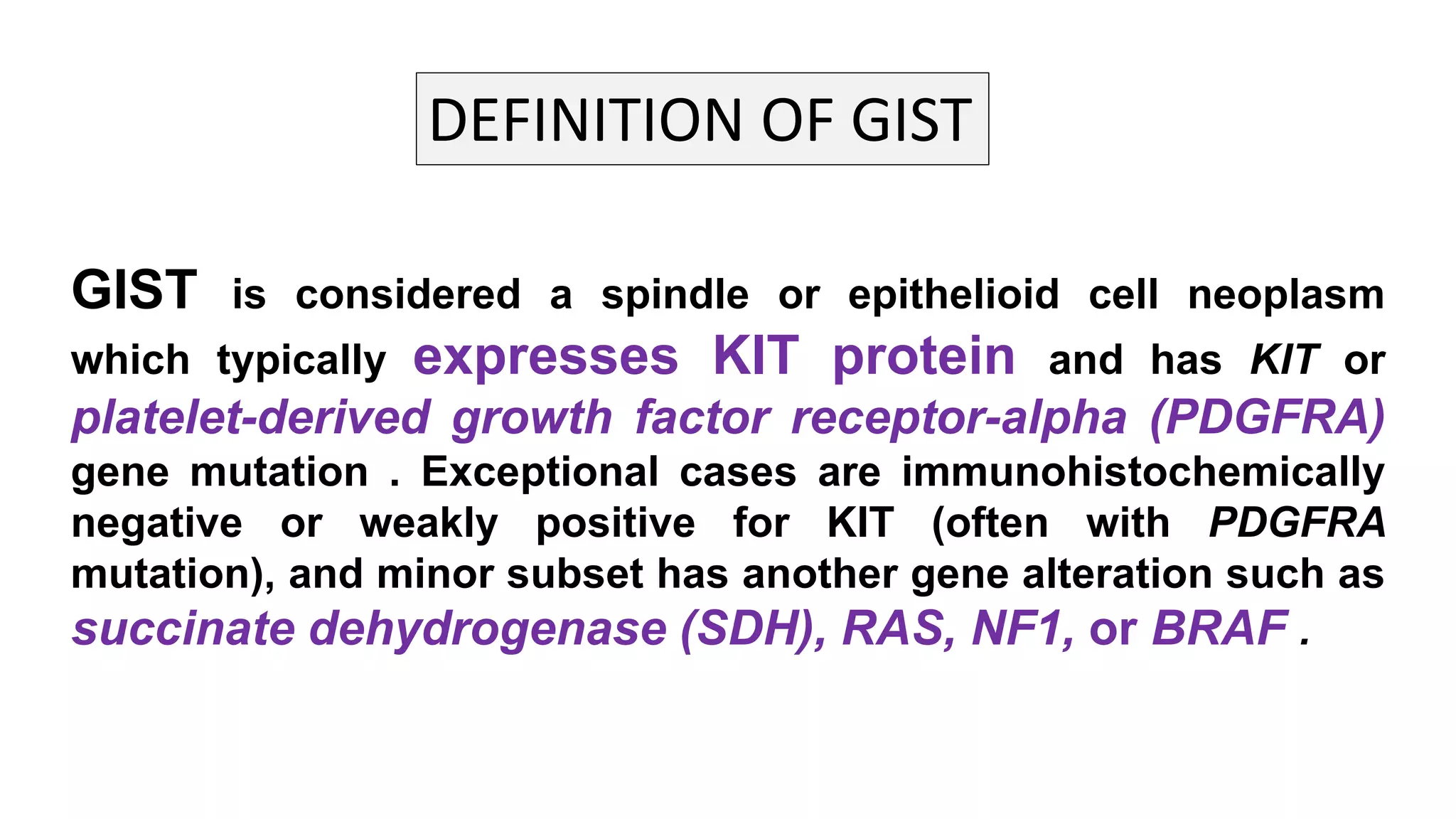Gastrointestinal stromal tumors (GIST).pptx