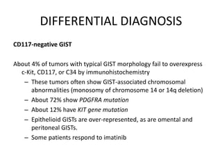 Gastrointestinal Stromal Tumors. | PPTX