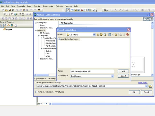 Introduction to ArcGIS | PPTX