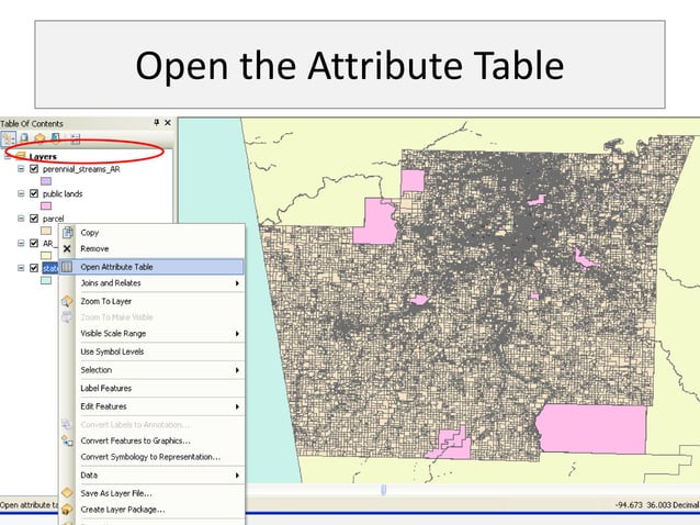 Introduction to ArcGIS | PPTX
