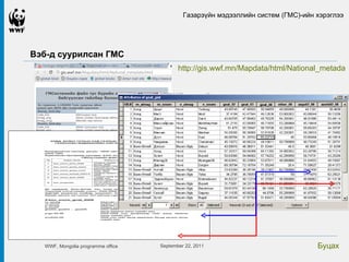 Gis user geomeeting_wwfmongolia | PPT