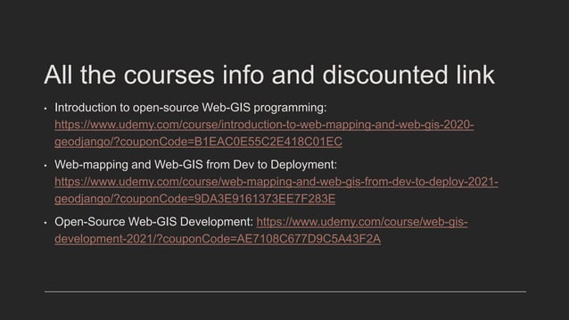 GIS User to Web-GIS Developer Journey | PPTX