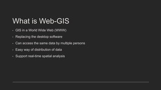 GIS User to Web-GIS Developer Journey | PPTX