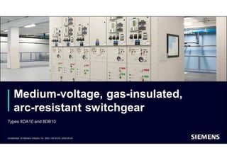 CELDAS DE MEDIA TENSIÓN GIS Y AIS SIEMENS | PDF | Chemistry | Science