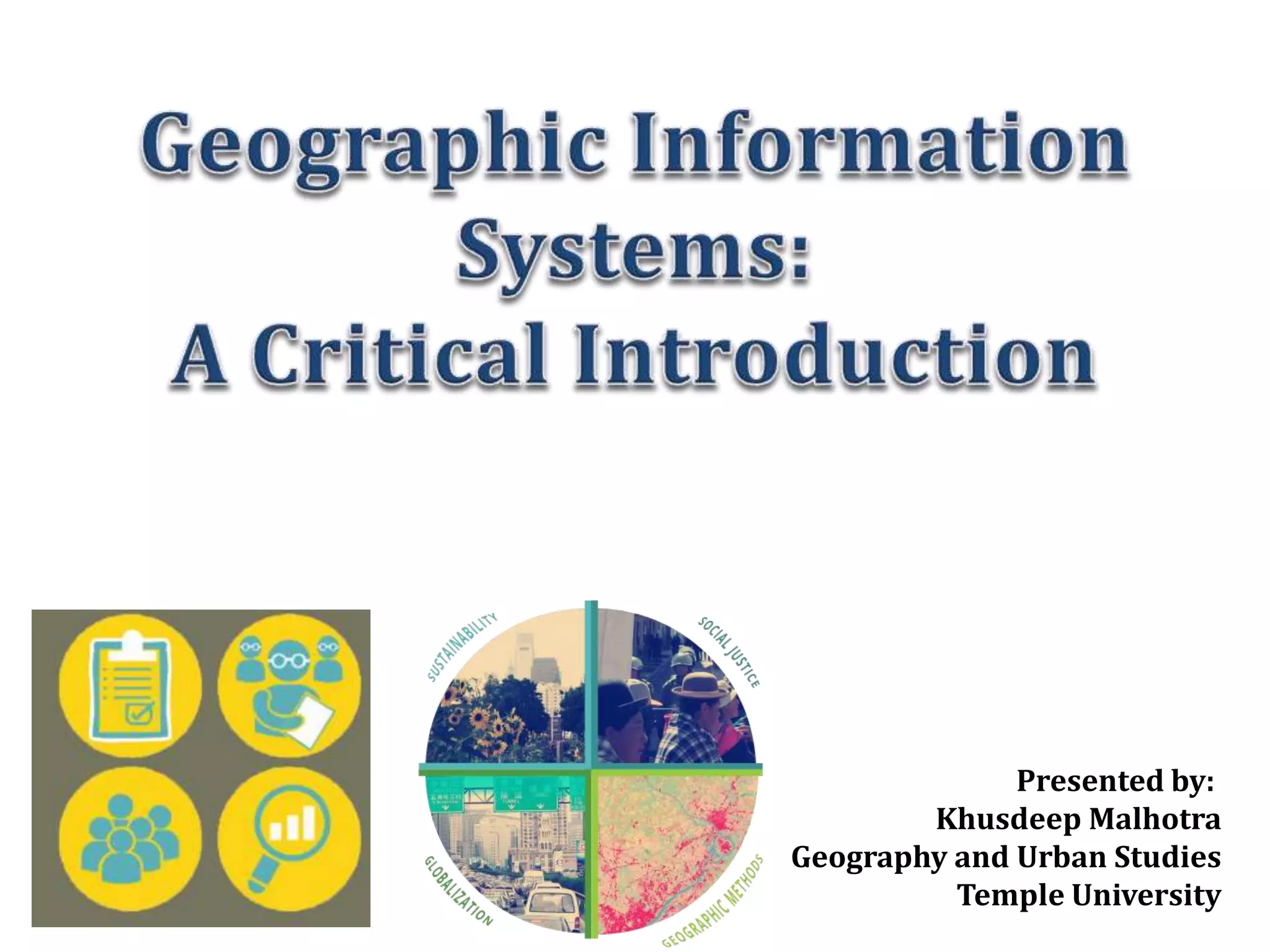 GIS Workshop Outline India | PPTX