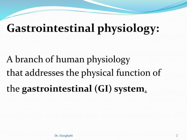 Introduction to Git Physiology | PPT
