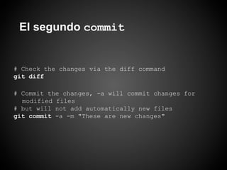 Git (Sistema Distribuido de Control de Versiones) | PPT