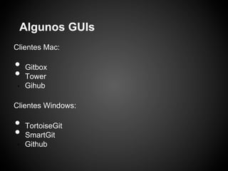 Git (Sistema Distribuido de Control de Versiones) | PPT