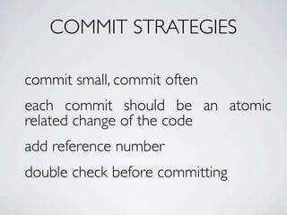 Use git the proper way | KEY