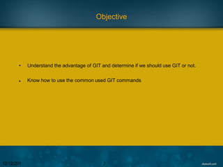 GIT Introduction | PPT