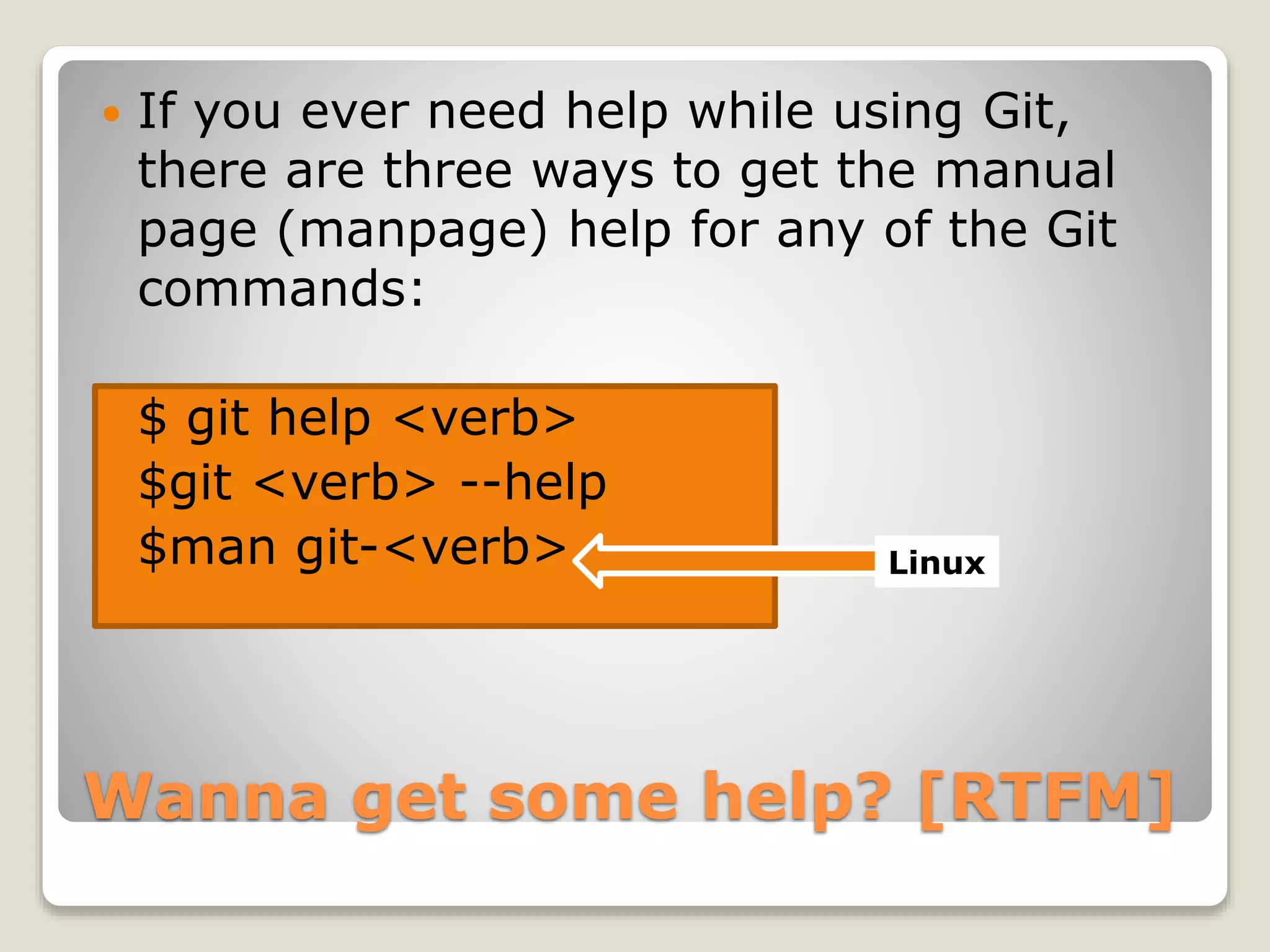 Git Memento of basic commands | PPT
