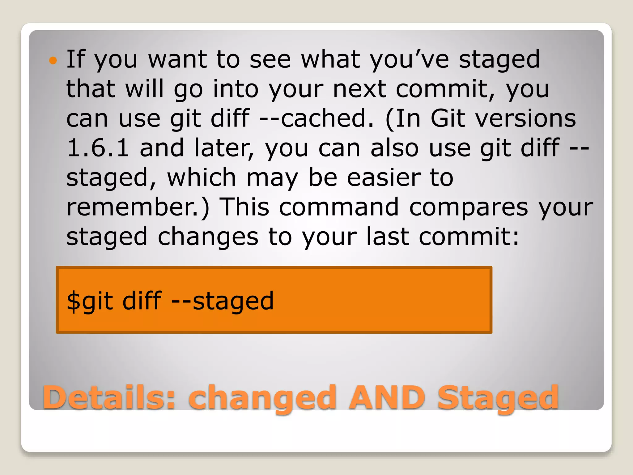 Git Memento of basic commands | PPT