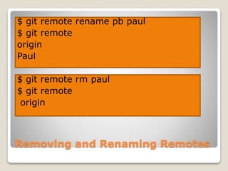 Git Memento of basic commands | PPT