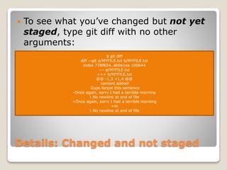 Git Memento of basic commands | PPT