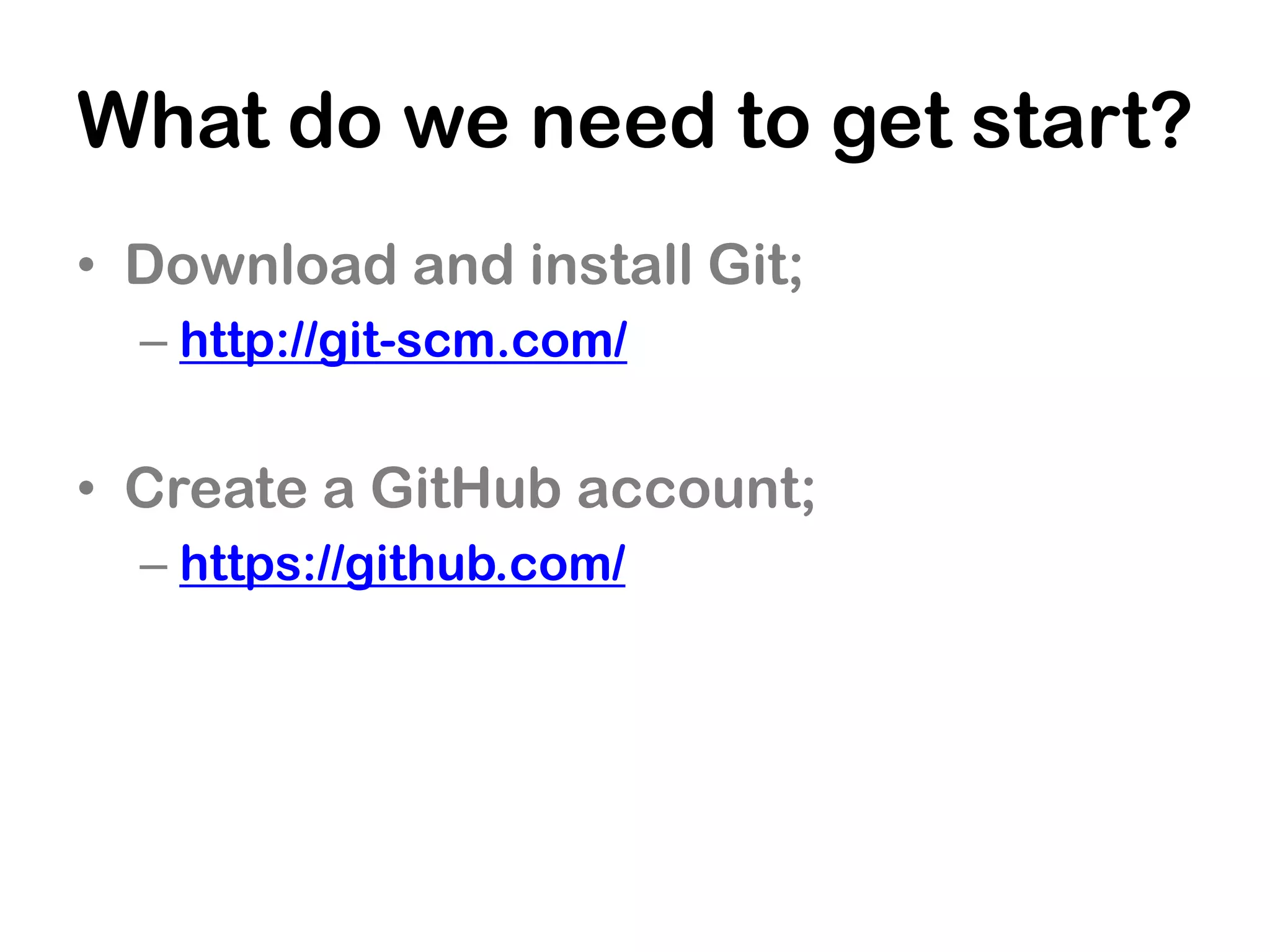 How to configure a Git repository and push to a remote repository… | PPT