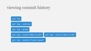 git - the basics | PPTX