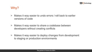 Introduction to Git | PPTX