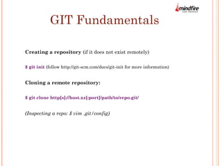 Git and fundamentals | PPT