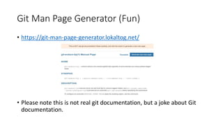 Practical Git - NYC Code Camp | PPT