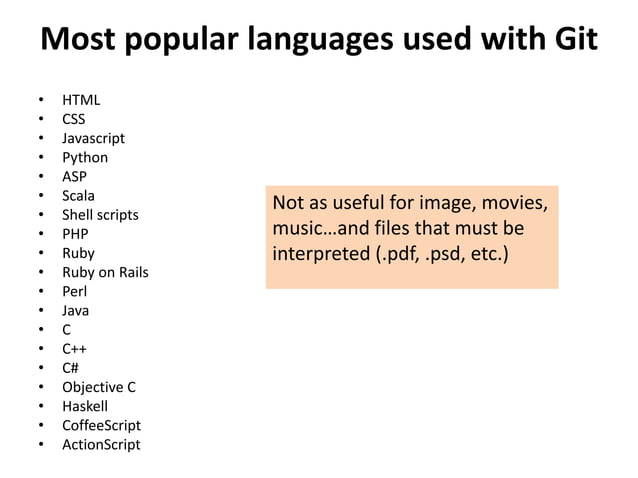 Introduction to Git and GitHub | PPTX | Operating Systems | Computer Software and Applications
