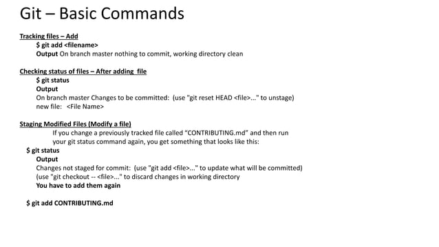 Git - An Introduction | PDF | Operating Systems | Computer Software and Applications