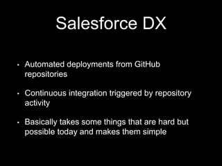 Git/Github & Salesforce | PPTX