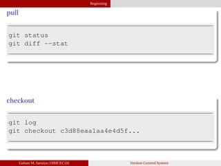Version Control System | PPT
