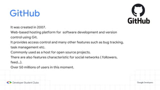 GDSC - Introduction to GIT | PPT