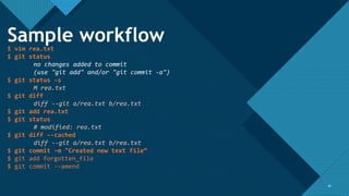 Git walkthrough | PPT
