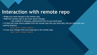 Git walkthrough | PPT