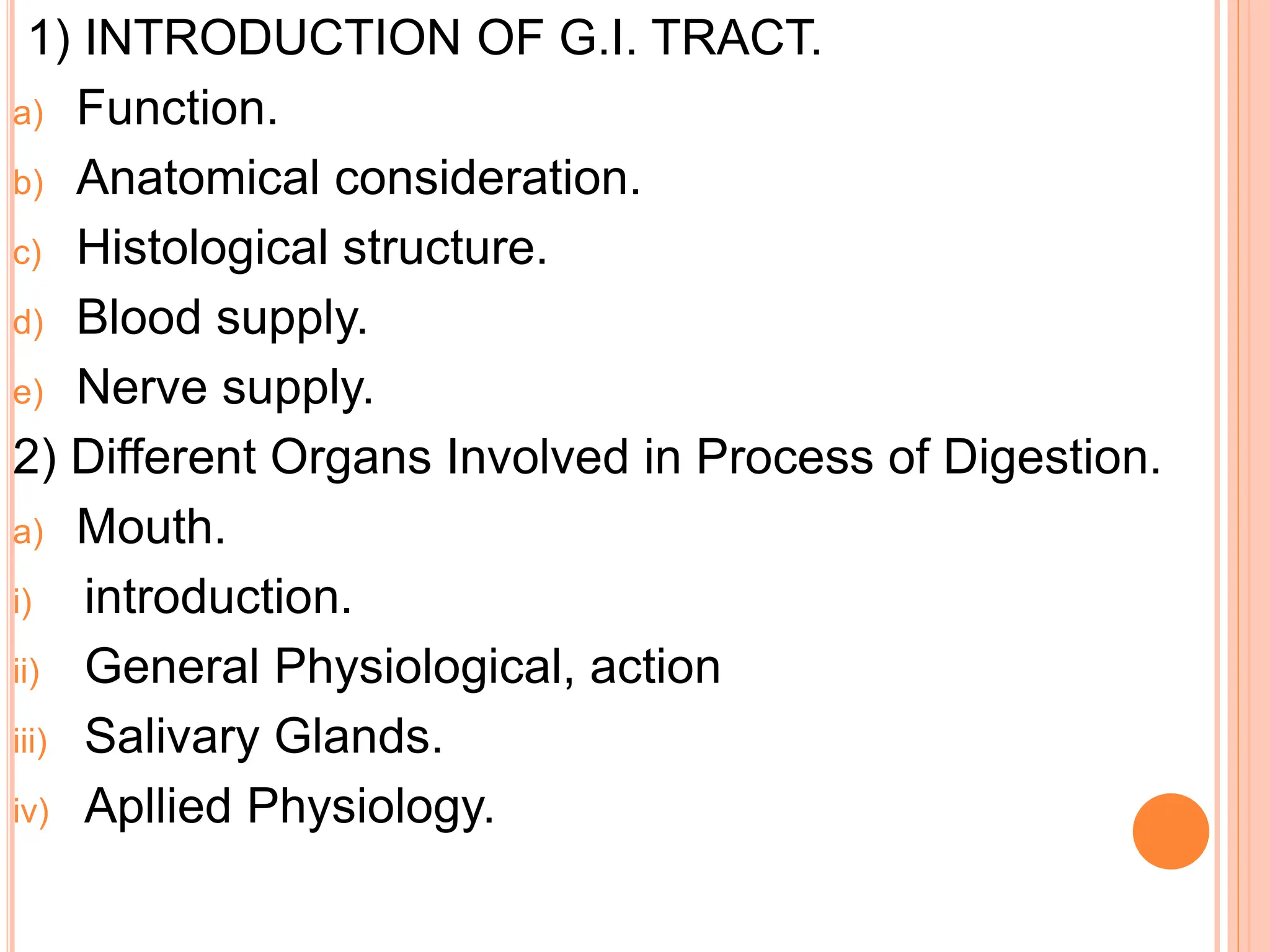 Anatomy, physiology, biochemistry of GIT.ppt | Digestive Disorders ...