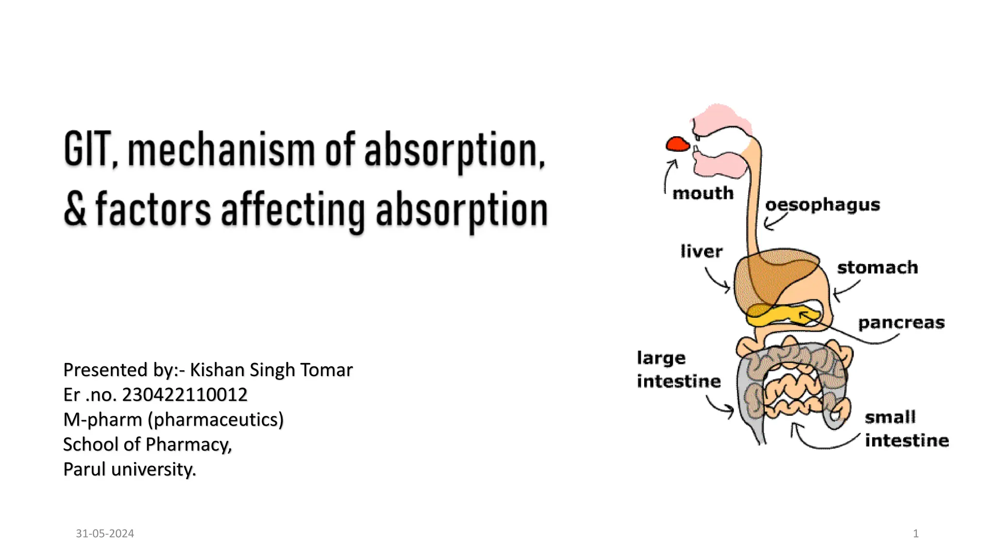 mechanism of absorption /transport, factor affecting absorption.pptx