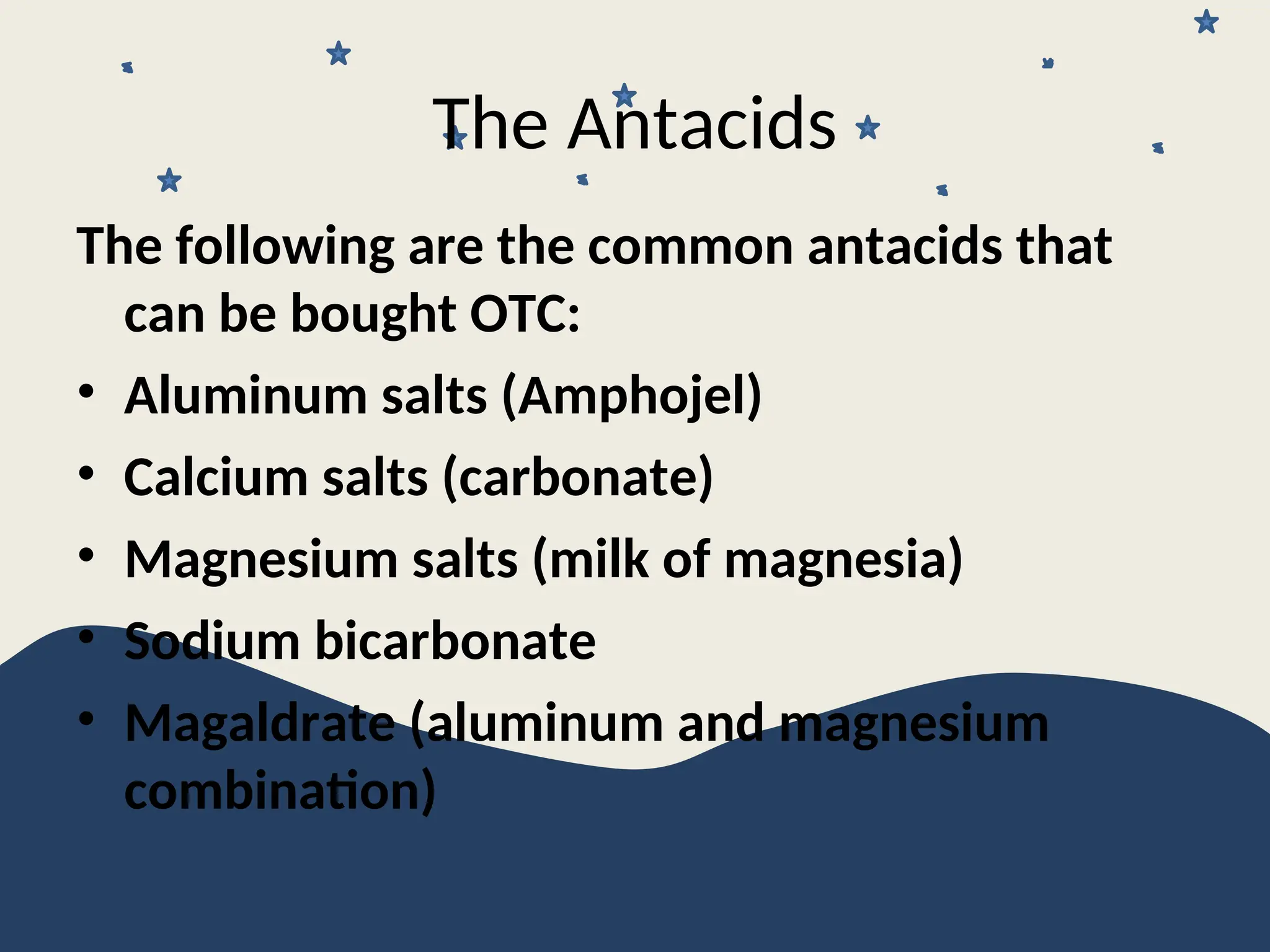 The pharmacology of Gastrointestinal tract.ppt