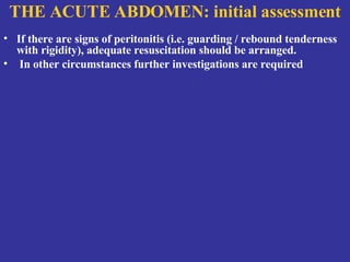 Git Abd Pain Lec. | PPT