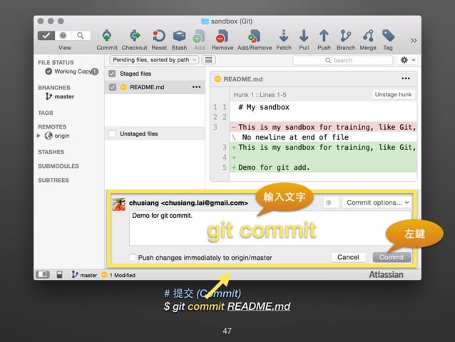 Git and Github basic with SourceTree | PPT | Free Download