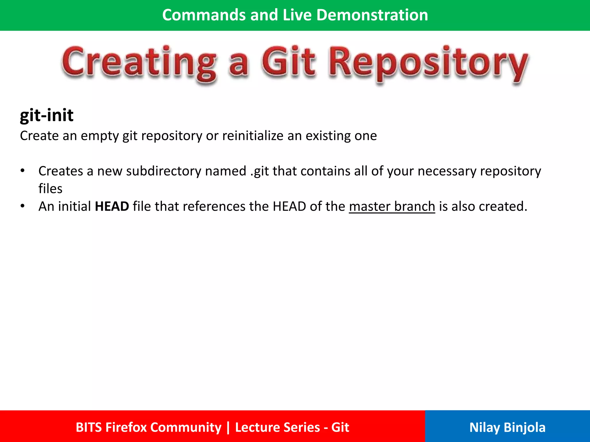 Git - Basic Crash Course | PPTX