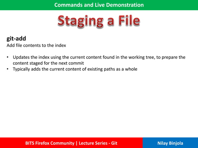 Git - Basic Crash Course | PPTX