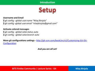 Git - Basic Crash Course | PPTX