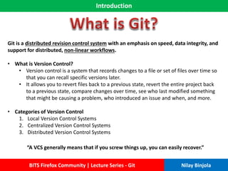 Git - Basic Crash Course | PPTX