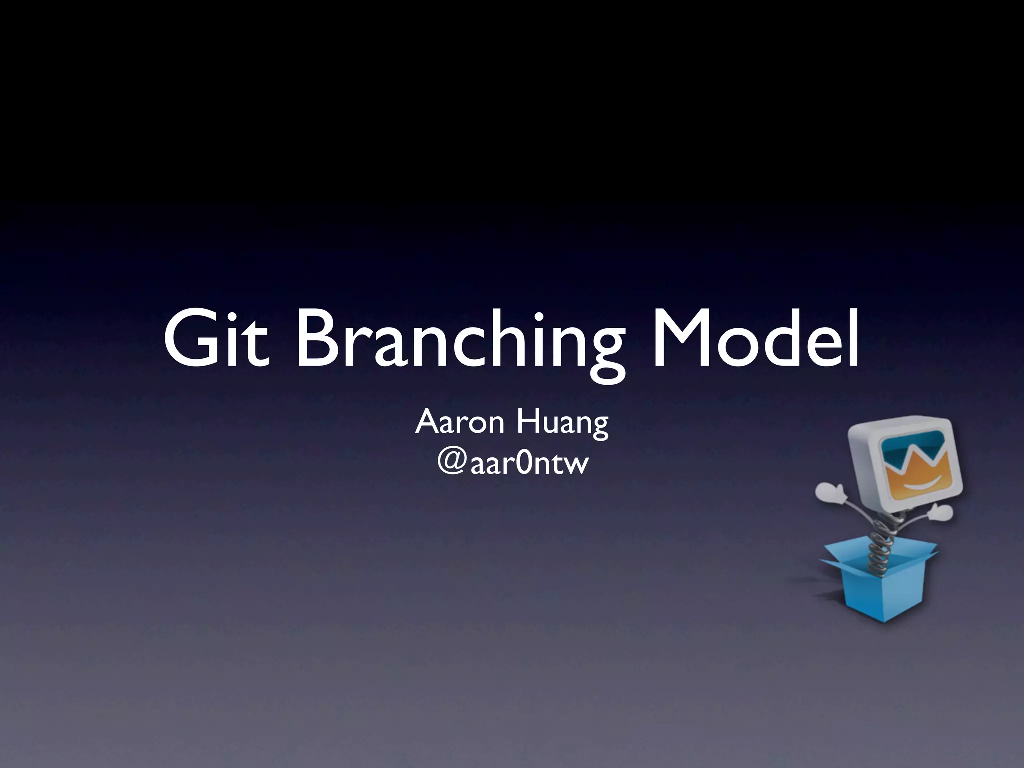 Git branching-model | PPT