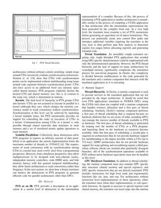 Translating GPU Binaries to Tiered SIMD Architectures with Ocelot | PDF