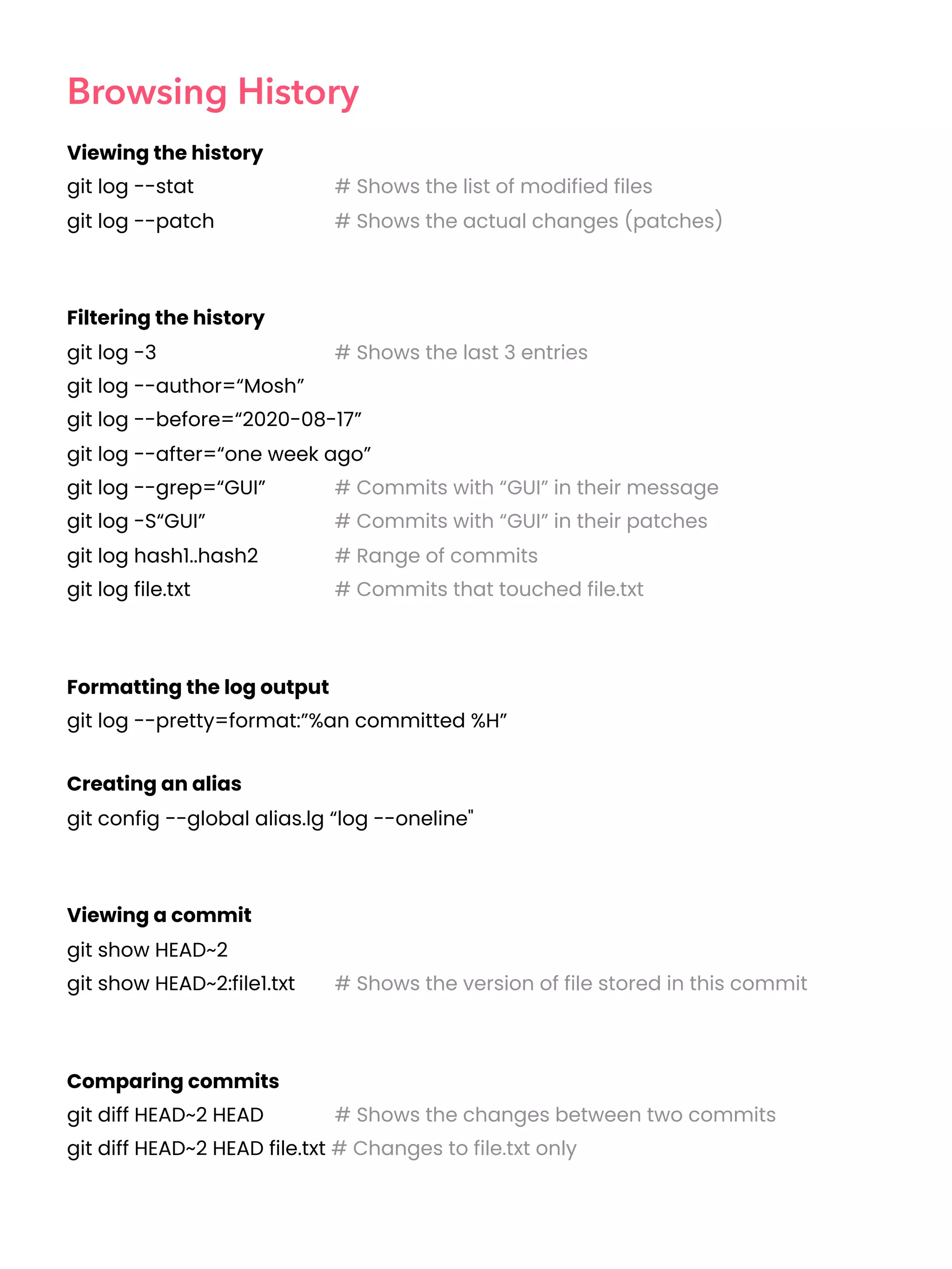 Git cheat-sheet | PDF | Operating Systems | Computer Software and Applications