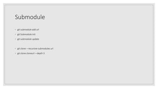 Git a stupid change tracker and persistent map. | PPT