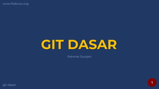 Git-Dasar | PDF
