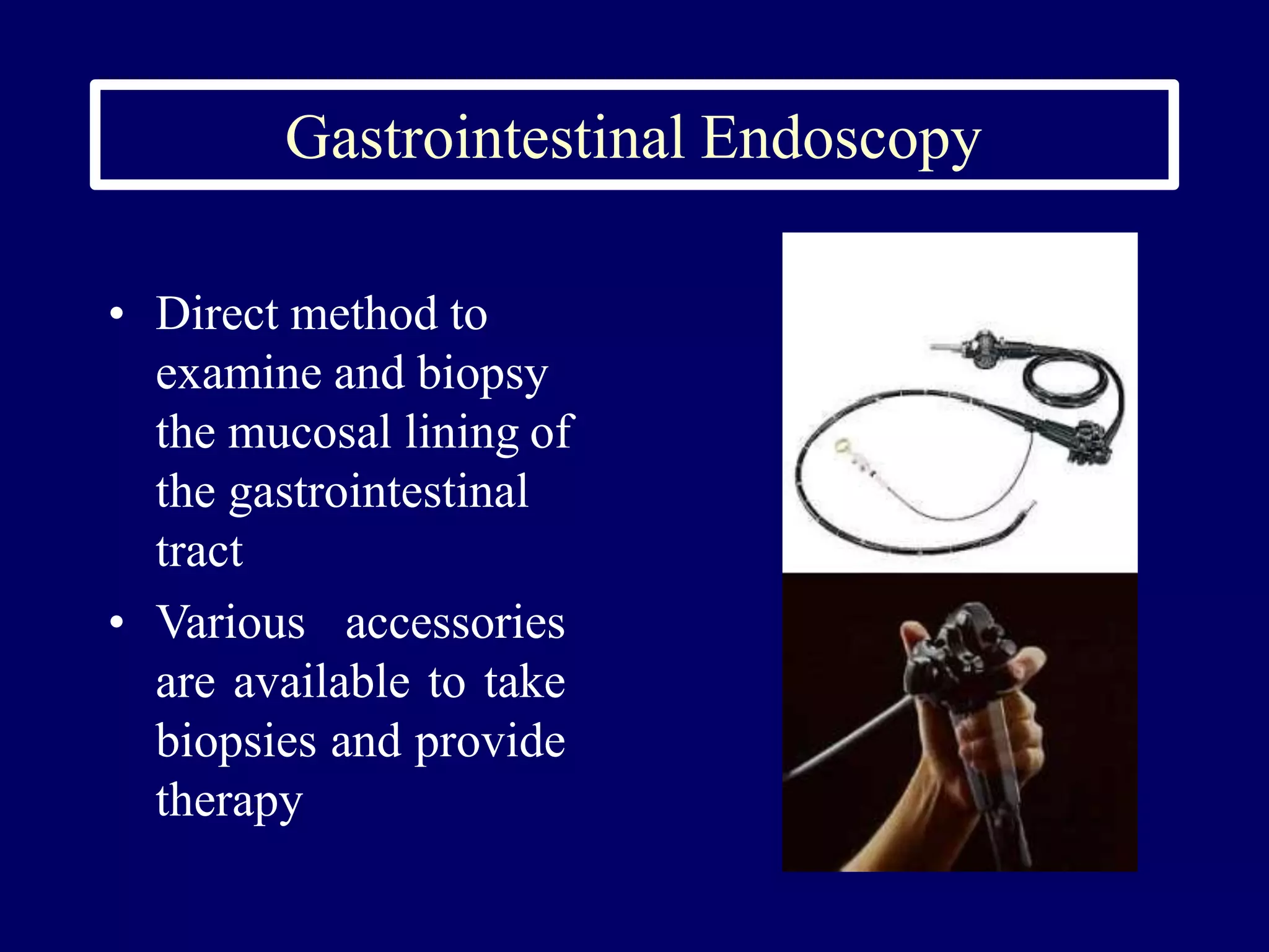 Gastro intestinal system diagnostic-tests- | PPTX